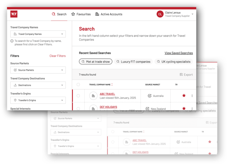 Our Solution - TCT - Travel Company Tracker
